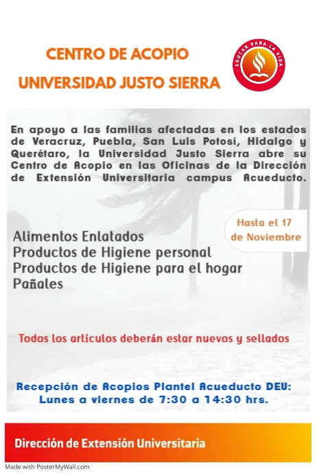 hurricane disaster relief flyer template | PosterMyWall