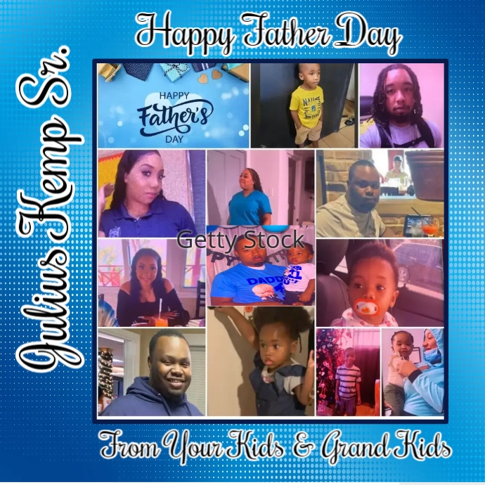 Family Collage Postcard Template | PosterMyWall