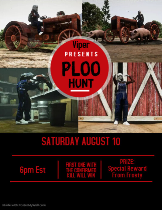 Ploo Hunt | PosterMyWall