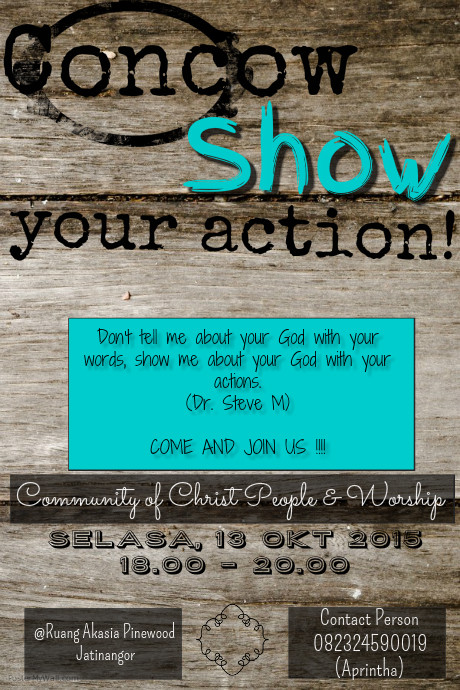 Copy of Come and Join us !!! | PosterMyWall