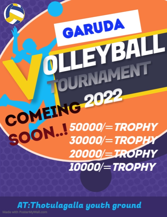 Volleyball Camp Flyer | PosterMyWall