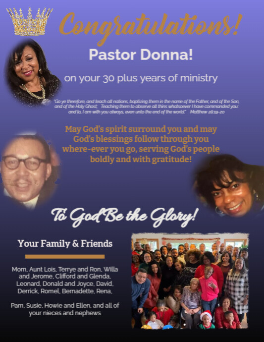 Family Full Page AD | PosterMyWall