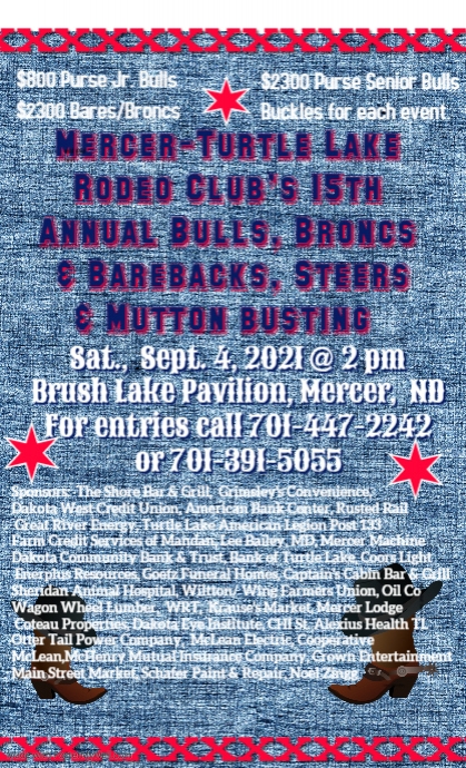 Copy of 2021 Rodeo Flier | PosterMyWall