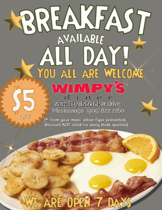 Breakfast all day (3) | PosterMyWall