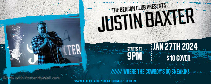 Justin Baxter (2) | PosterMyWall