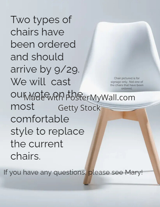 we are hiring instagram post chair advertisem | PosterMyWall