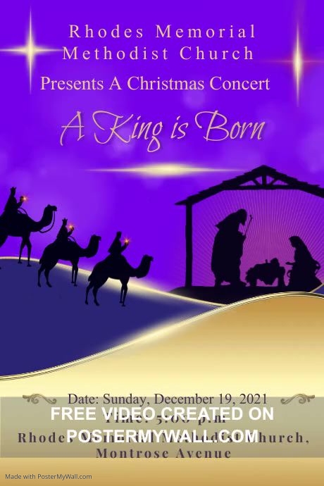 Copy of Christmas Story Nativity | PosterMyWall