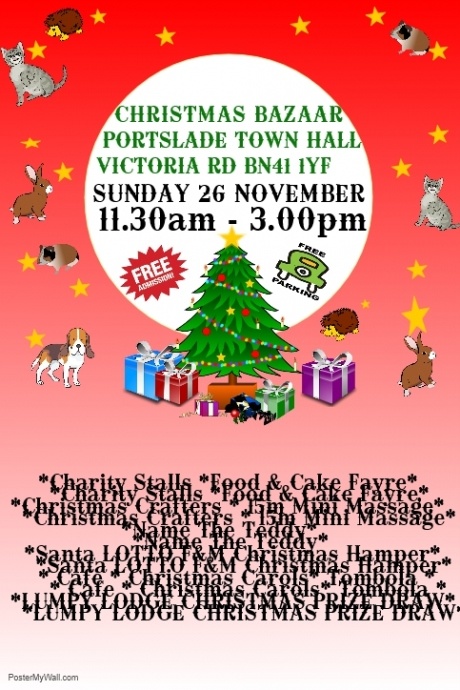 Charity Christmas Bazaar 2017 | PosterMyWall