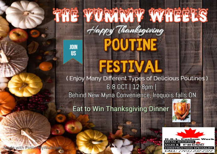 Thank you,thanks giving,event (2) | PosterMyWall