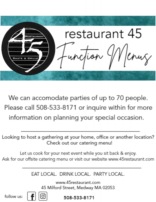 Function Menu COVER | PosterMyWall