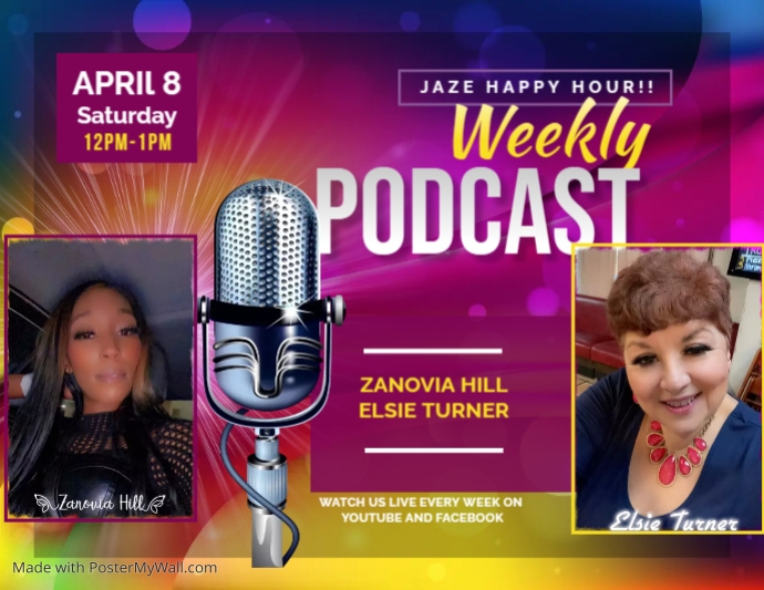 Weekly Podcast Flyer Template | PosterMyWall