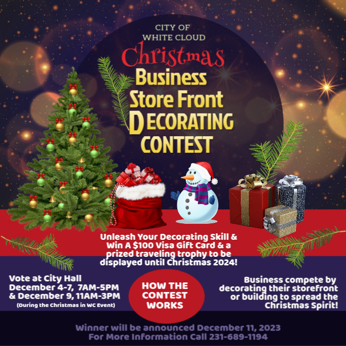 Christmas Decorating Contest Instagram Post | PosterMyWall