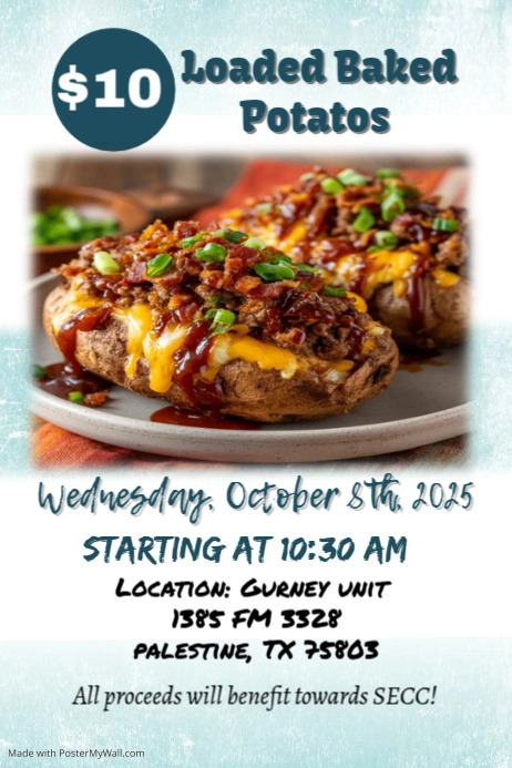 Copy of Baked Potatoe Bar Flyet | PosterMyWall