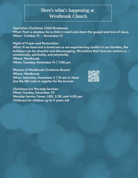 Winter Newsletter email header template | PosterMyWall