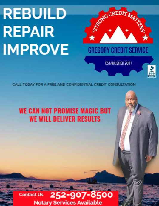 Credit Repair Flyer | Poster | Instagram post | PosterMyWall