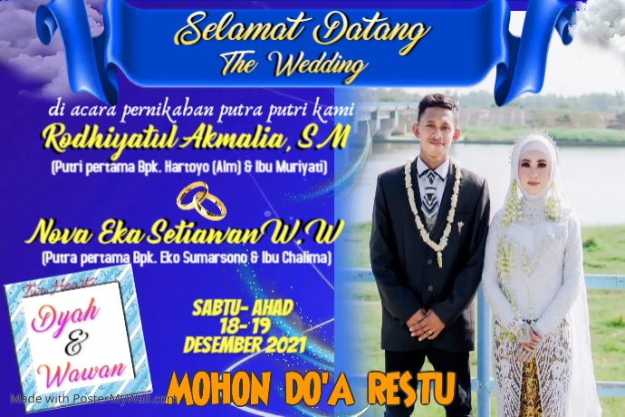 Copy of UntitledSalinan Nuptials | PosterMyWall