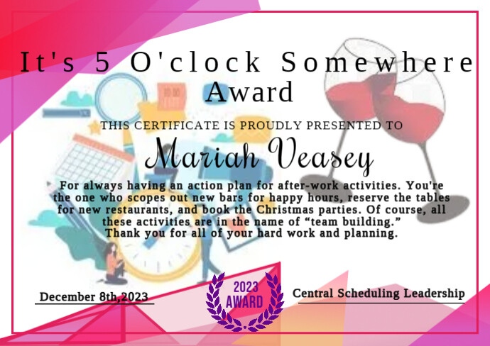 Copy of 5pm Somewhere CS | PosterMyWall