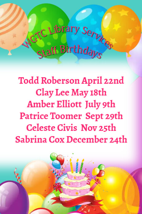 Copy of Plantilla de poster de feliz cumpleaños | PosterMyWall