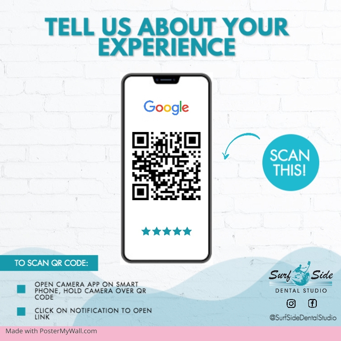 Copy of Surf Side Review | PosterMyWall