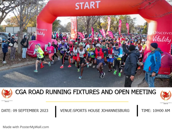 Running event flyer template (1) | PosterMyWall