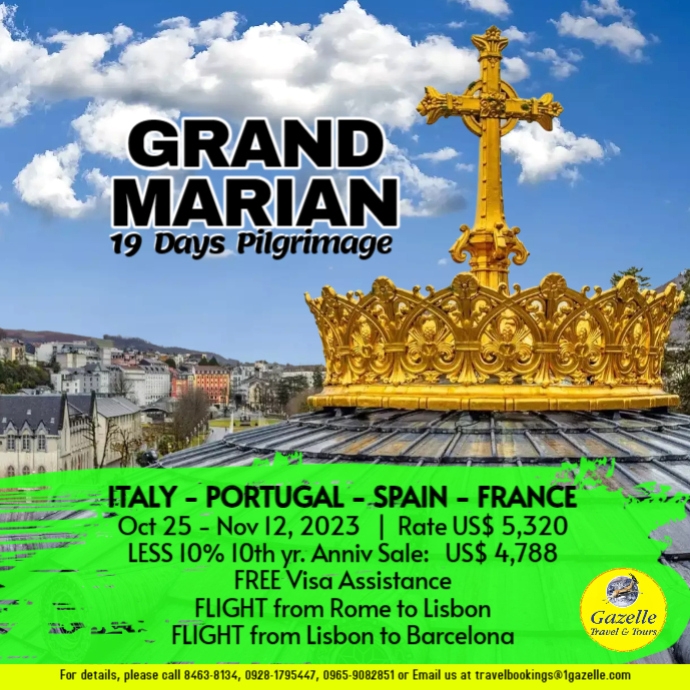 Grand Marian Pilgrimage | PosterMyWall