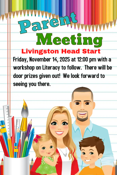 September Parent Meeting | PosterMyWall