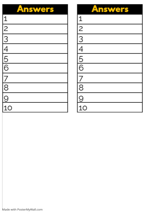 Chess Game Score Sheet Printable Template | PosterMyWall