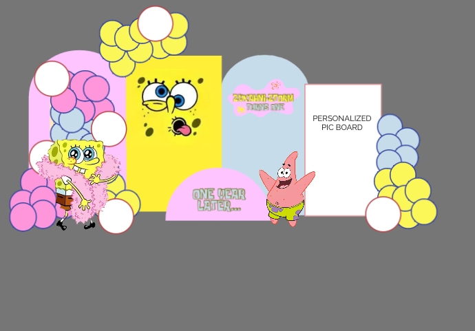 Copy of YHAZMNE SPONGEBOB stage (2) | PosterMyWall