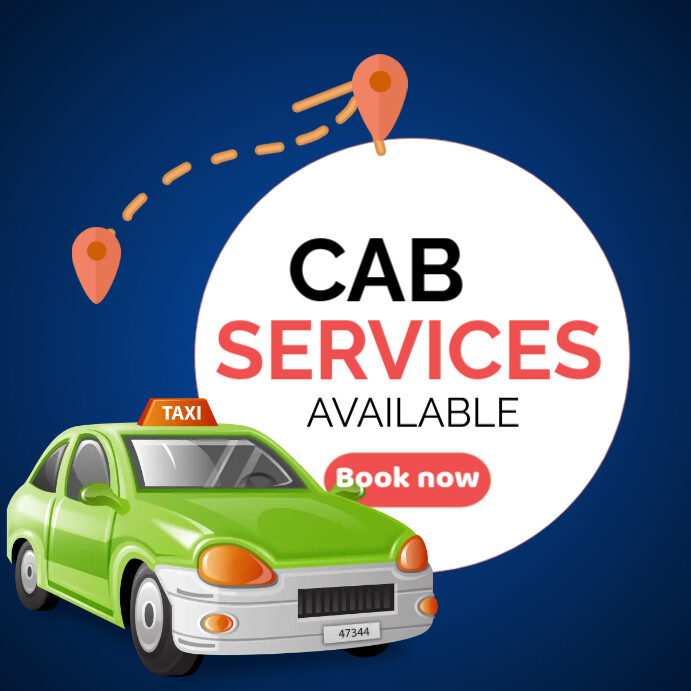 Cab services Instagram post Template | PosterMyWall