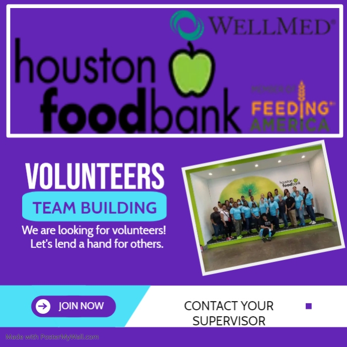 volunteer needed advertisement | PosterMyWall