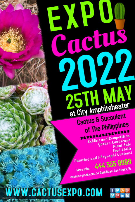 cactus expo1 Template | PosterMyWall