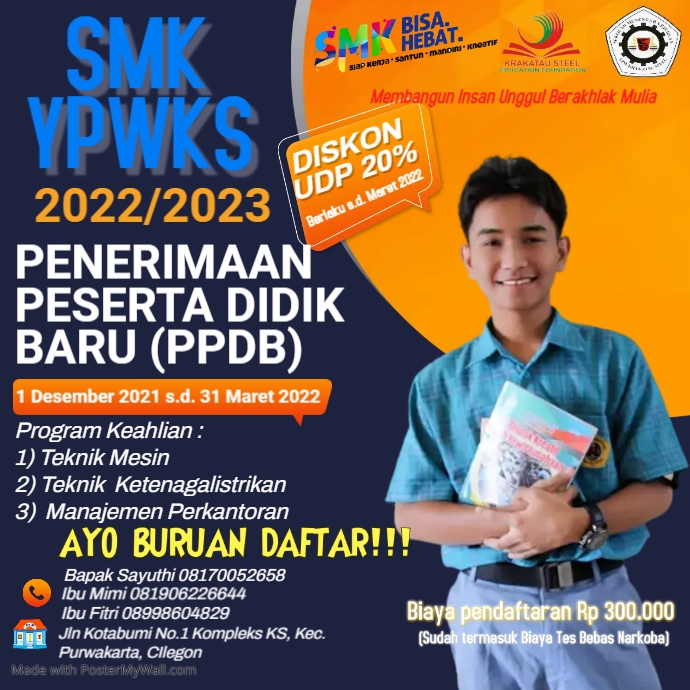 Pamflet PPDB | PosterMyWall