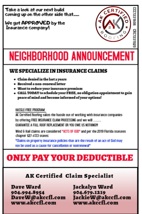 Copy of Neighborhood Announcement recent (1) | PosterMyWall