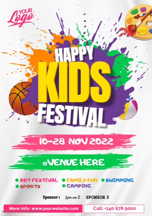 Copy of kids festival (2) | PosterMyWall