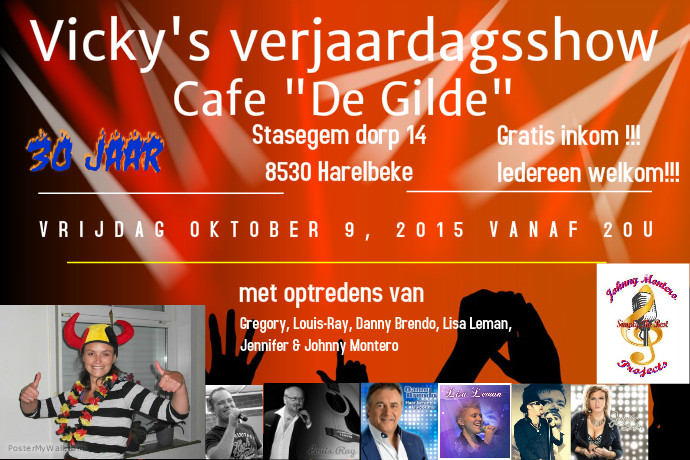 Vicky verjaardag | PosterMyWall