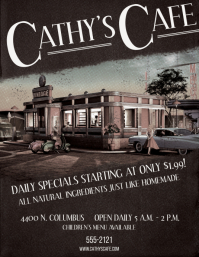 cafe ad Template | PosterMyWall