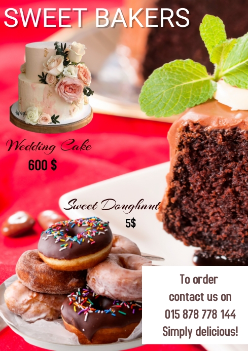 Cake's flier Template | PosterMyWall
