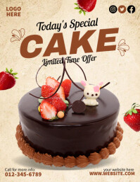 Cake Pastry Ads Template | PosterMyWall