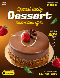 Dessert Menu Template | PosterMyWall