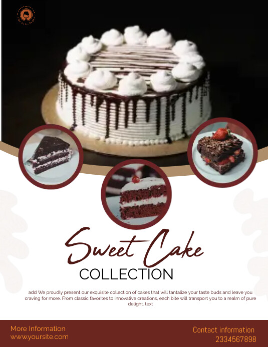 cake flyer Template | PosterMyWall