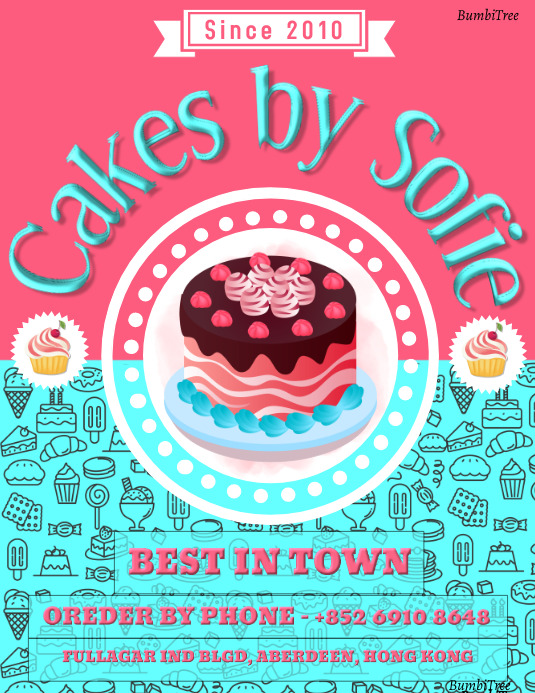 Cake Flyer Template | PosterMyWall