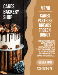 Cake n Pastry Template | PosterMyWall