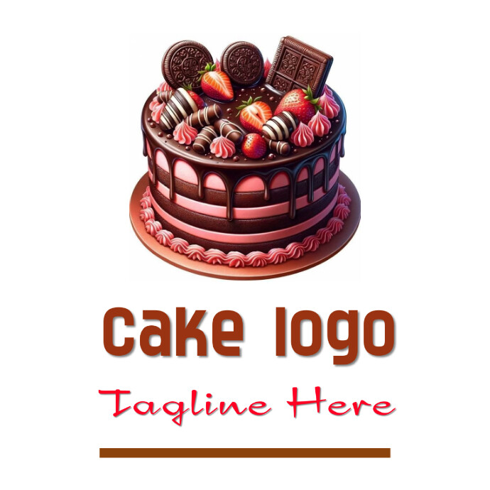 Cake logo Template | PosterMyWall