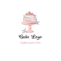 Cake Logo Template | PosterMyWall