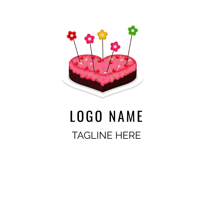 Cake Logo Template | PosterMyWall