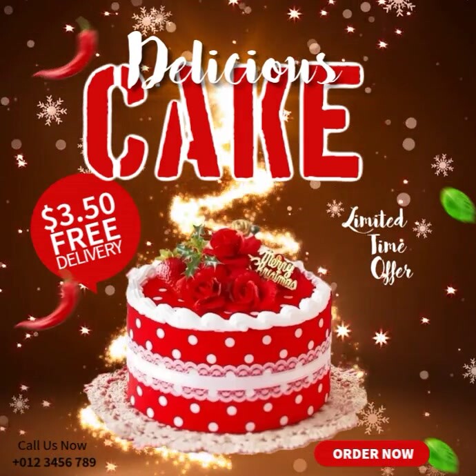 Cake Menu Sale Template | PosterMyWall