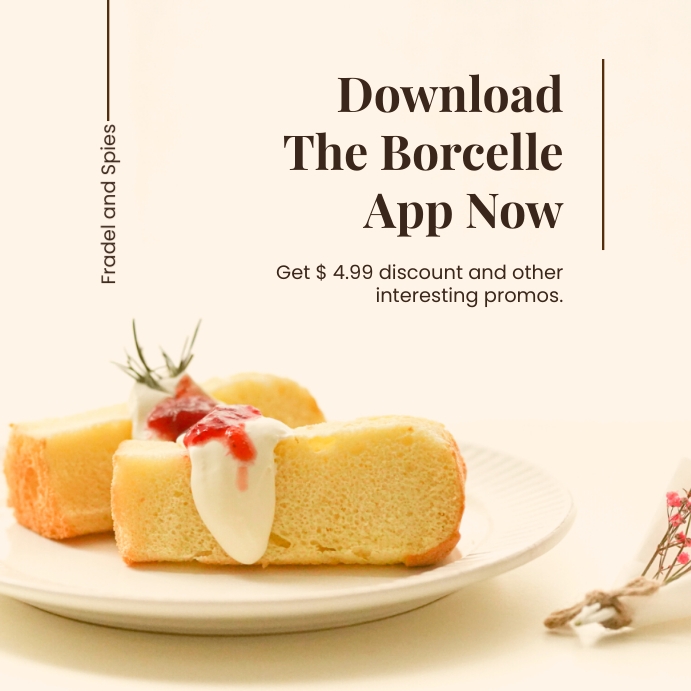 Plantilla de Cake Promo Instagram Post | PosterMyWall