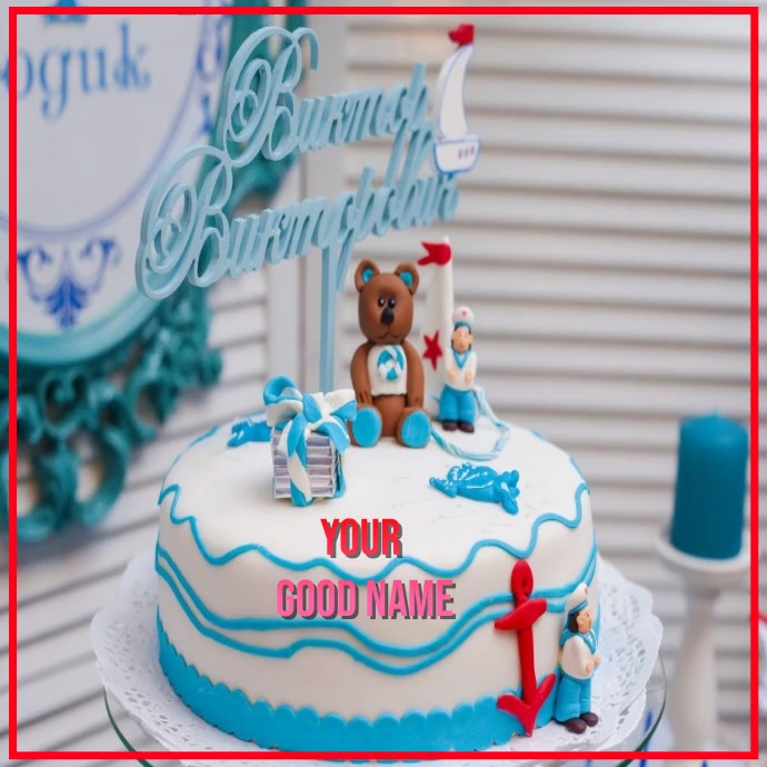 Cake Topper Template | PosterMyWall