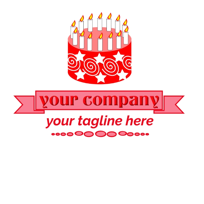 cake topper logo Template | PosterMyWall