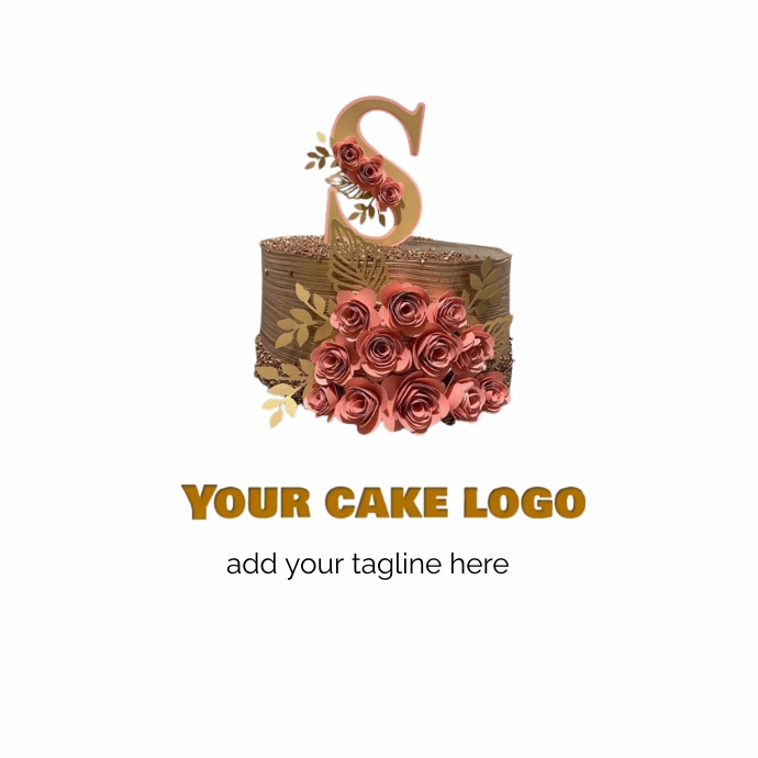 Cake topper logo Template | PosterMyWall